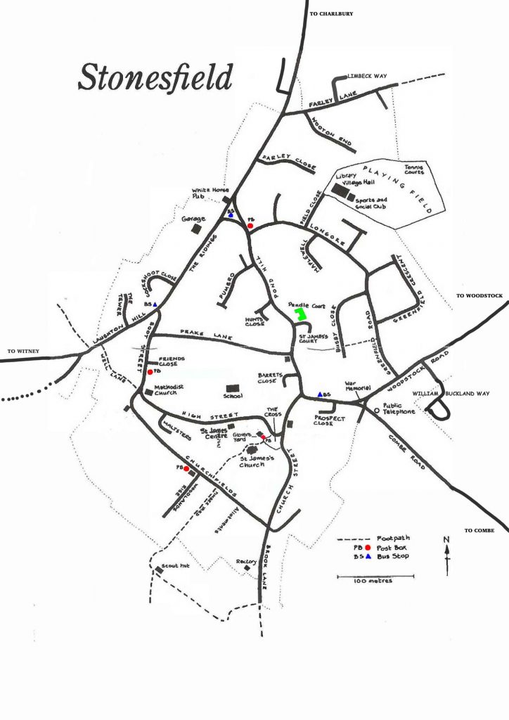 Getting here | Stonesfield Parish Council